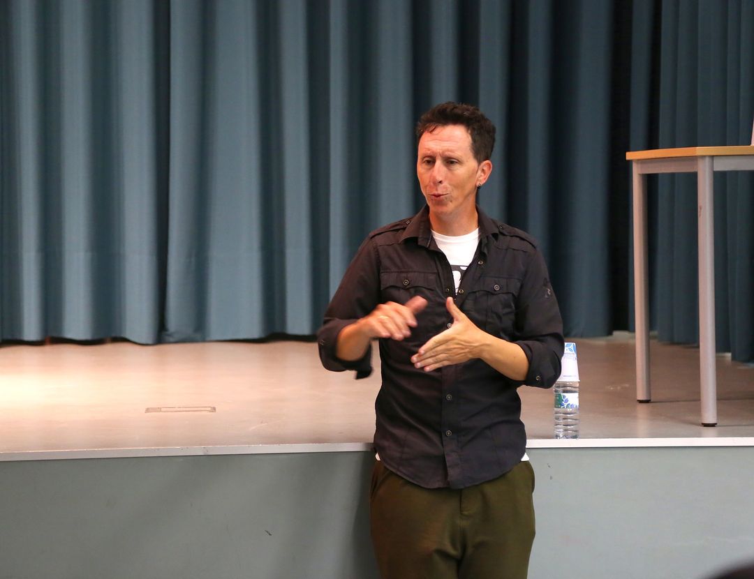 Joseba Beloki inaugura el Otoño Activo 2023 - Iruñako Digital